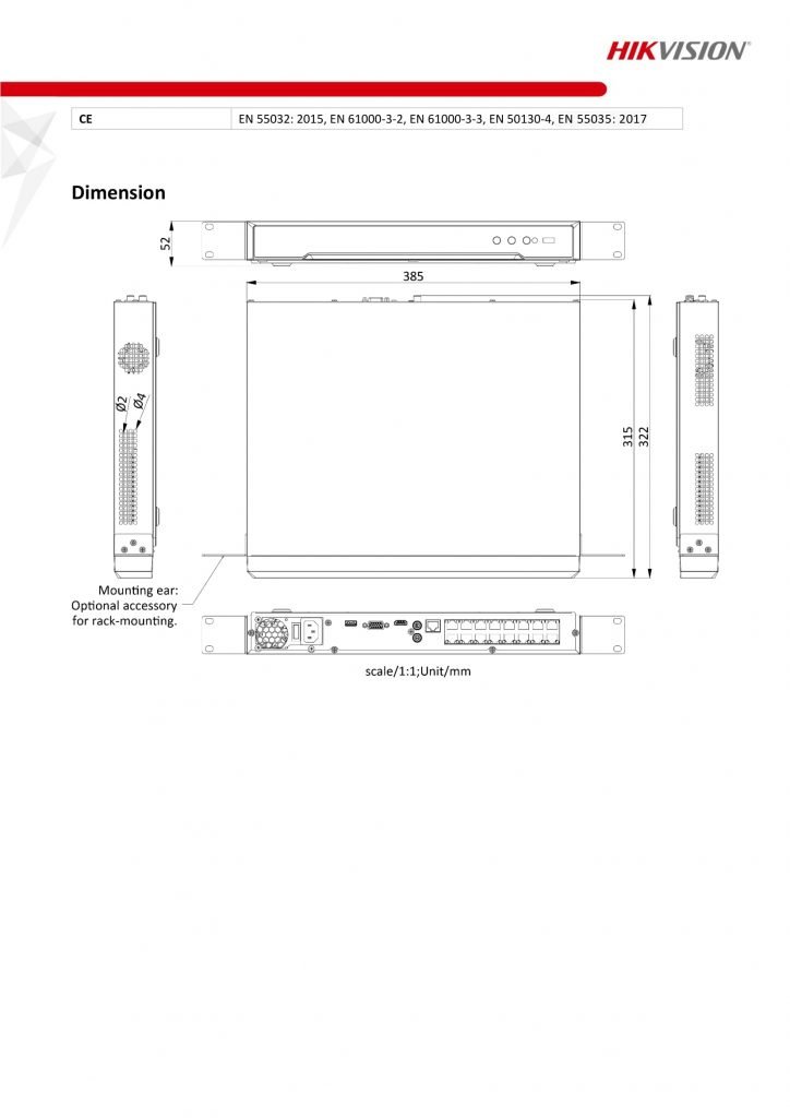 HIKVISION DS-7616NI-Q2/16P(C) - OES Asia Solutions