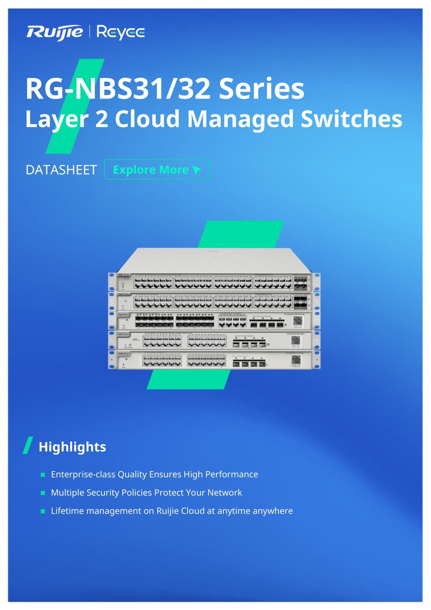 RUIJIE RG-NBS3100-24GT4SFP-P-V2 - OES Asia Solutions